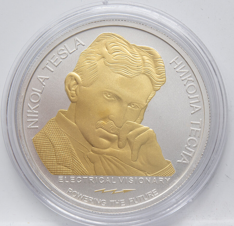Serbien 100 Dinar 2023 - Nikola Tesla #6 - The Secret of the Universe