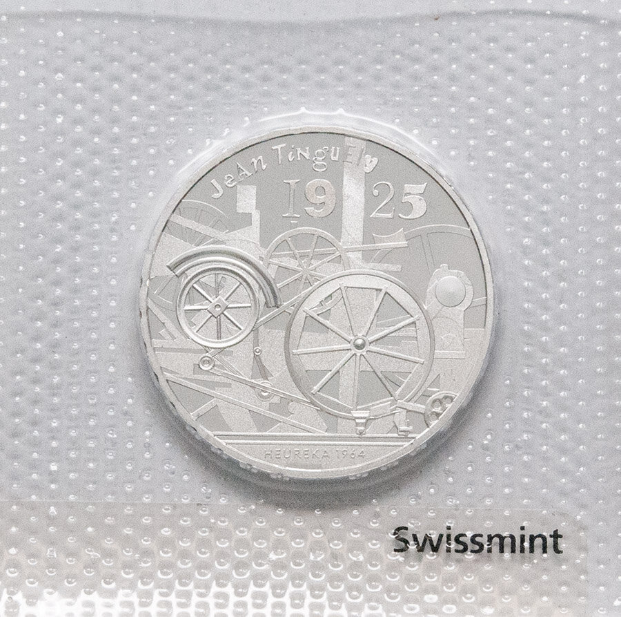 Schweiz 20 Franken 2025 - Jean Tinguely - unc.